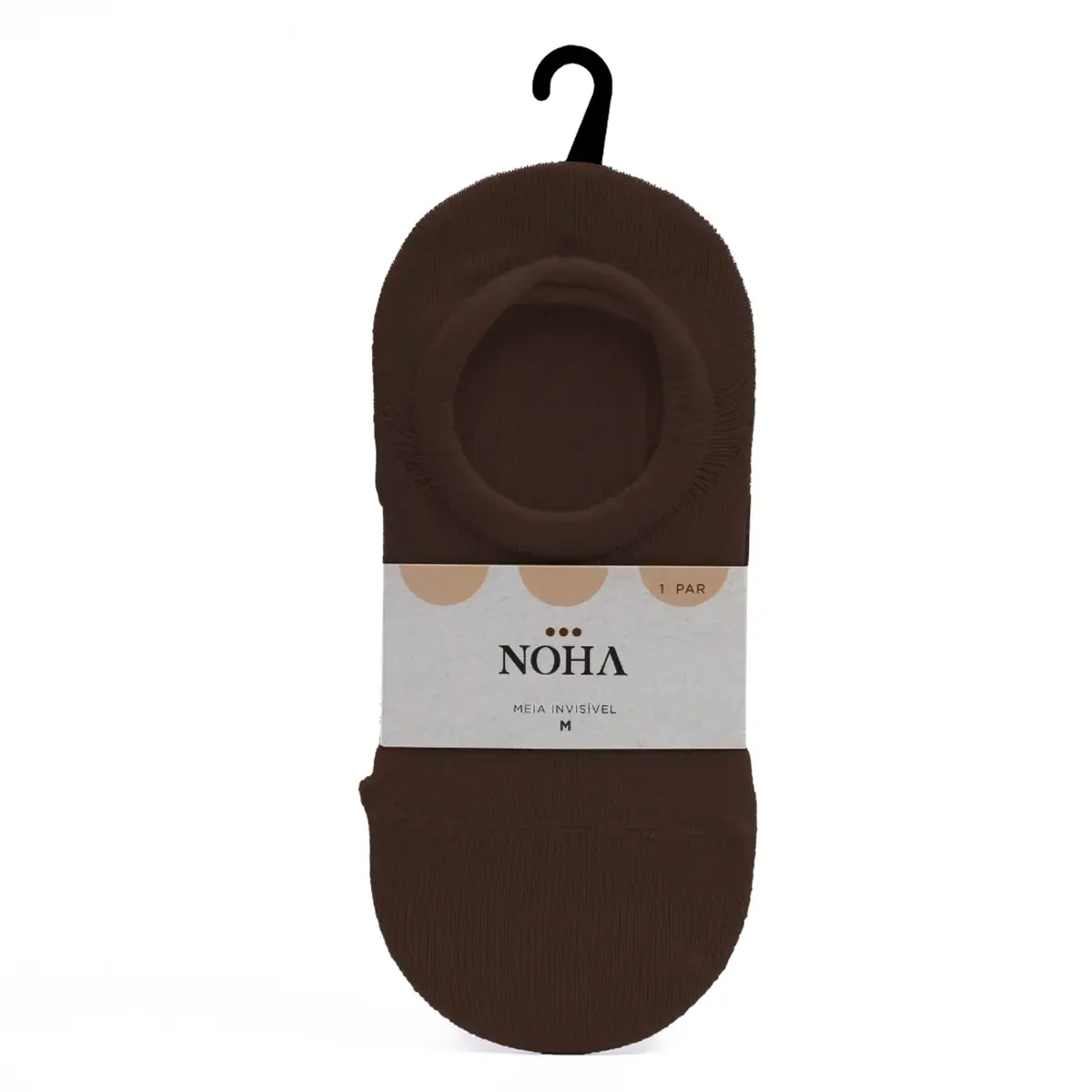 MEIA NOHA 003381 - MEIA NOHA MARROM - NOHA
